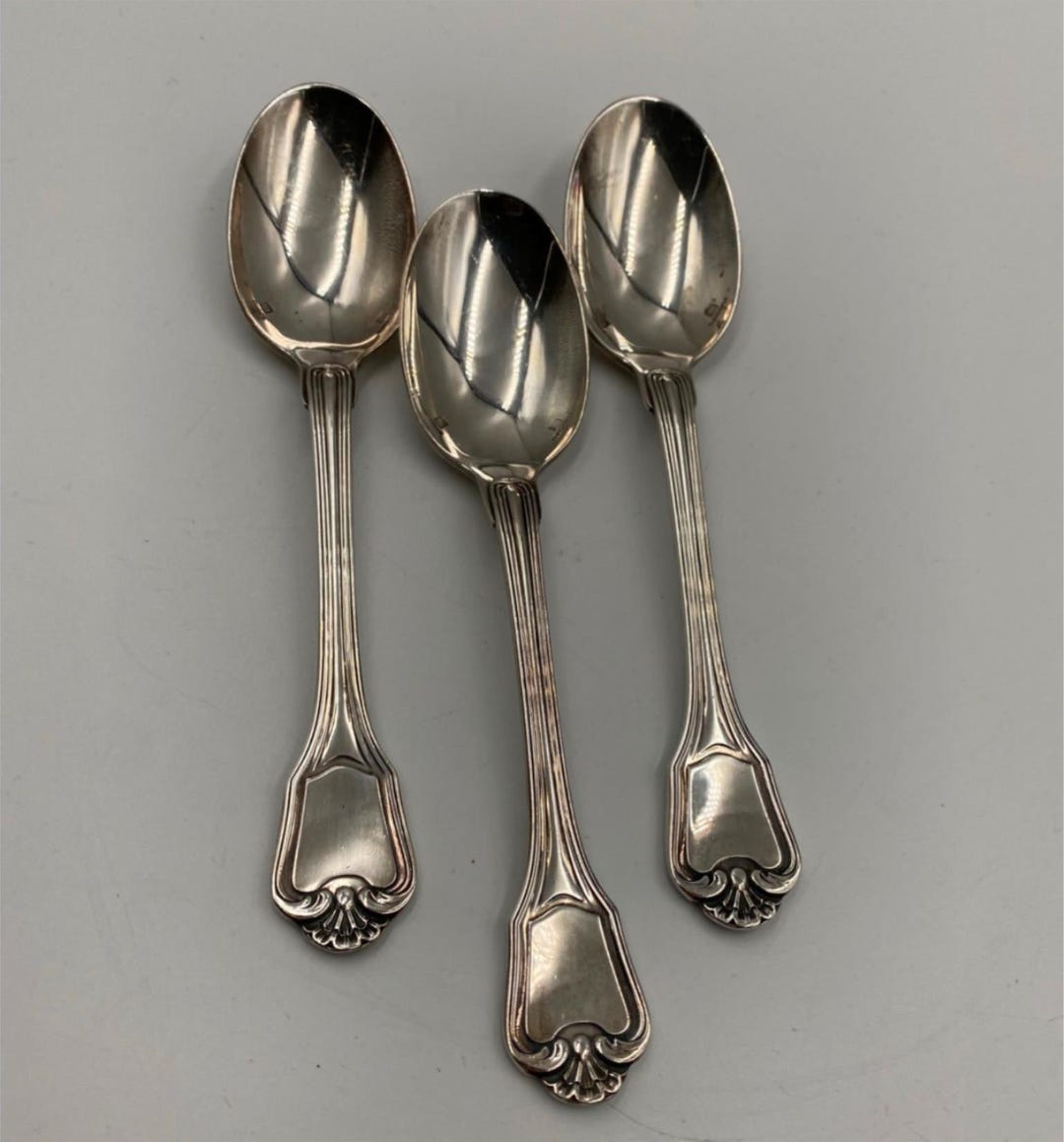 Set of 3 Christofle France Silverplate PORT ROYAL Teaspoons - Etsy