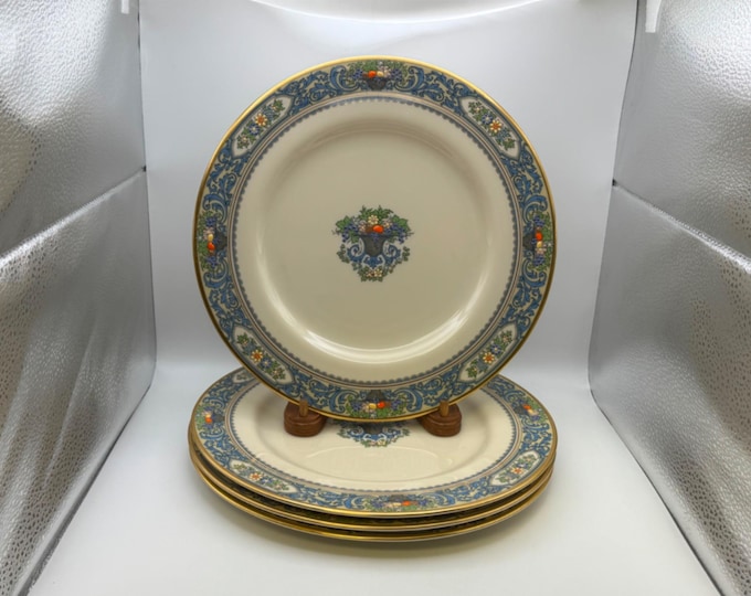 Set of 4 Lenox Fine China AUTUMN Dinner Plates - Etsy