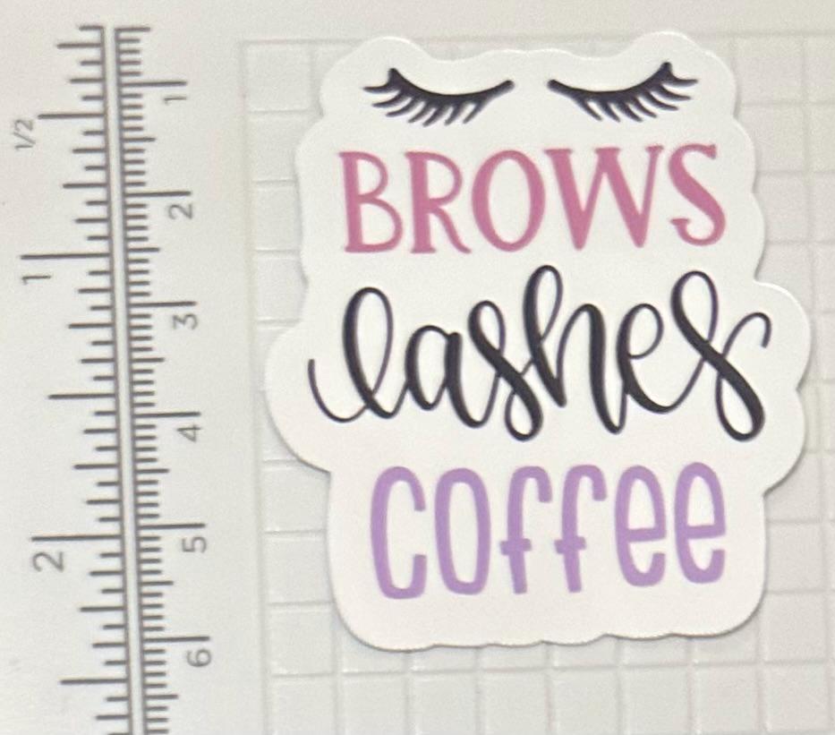 Lashes Vinyl Waterproof Sticker - Lash Tech Decal - Etsy
