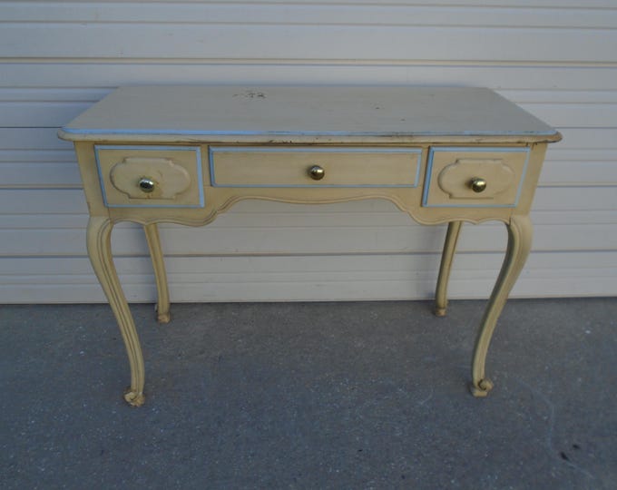 TLC Henry Link Vanity or Pencil Desk French Provincial Country Regency ...