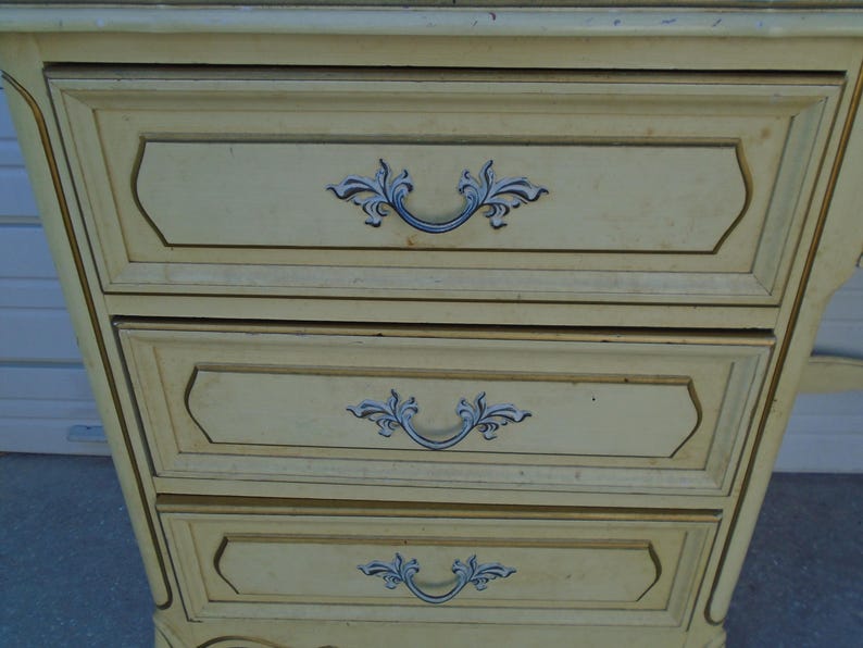 Henry Link Writing Desk Vanity French Provincial Country Hollywood ...