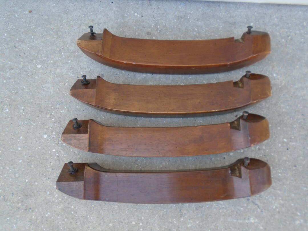 Replacement Set 4 MING Feet Chow Legs Asian Table Side End Cabinet ...