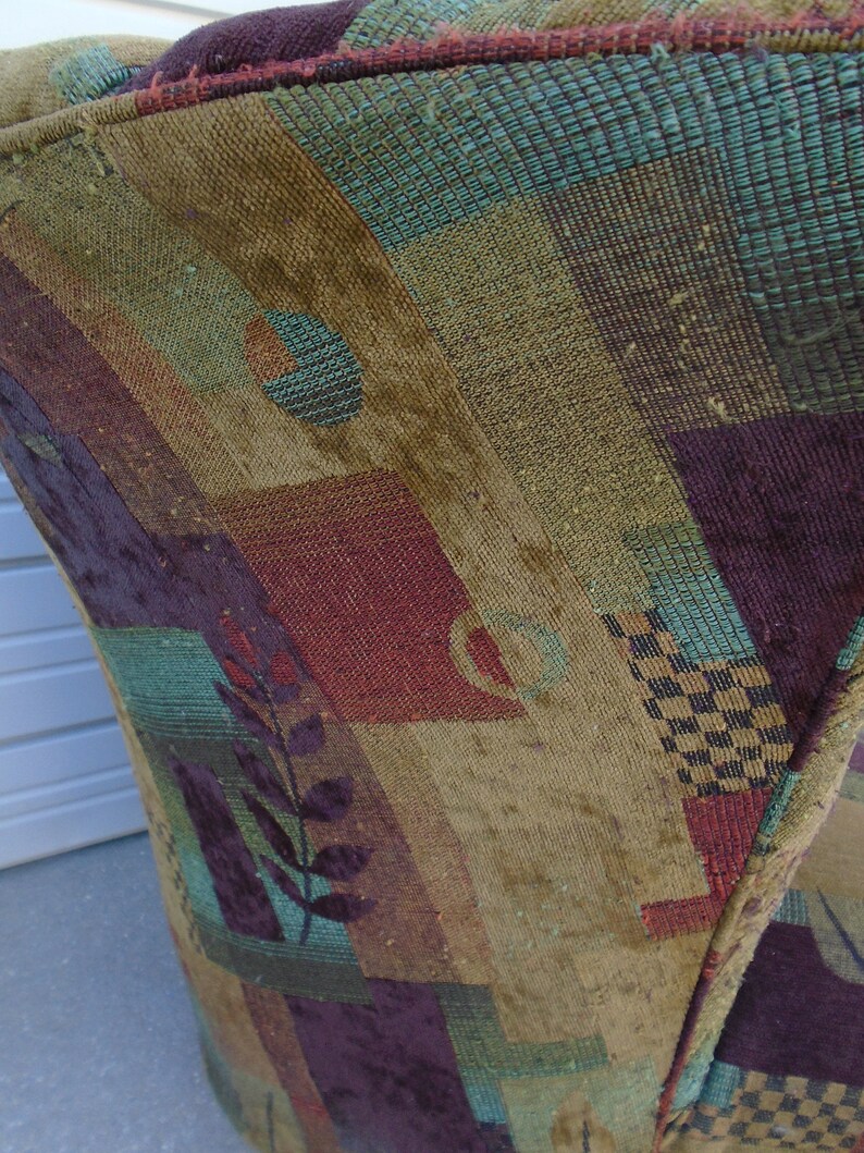 TLC Pair Asymmetrical Back Chairs Art Deco Clam Back Shell - Etsy