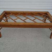 SOLD | Vintage Dixie Aloha Faux Bamboo Nightstand: Henry Link Style ...