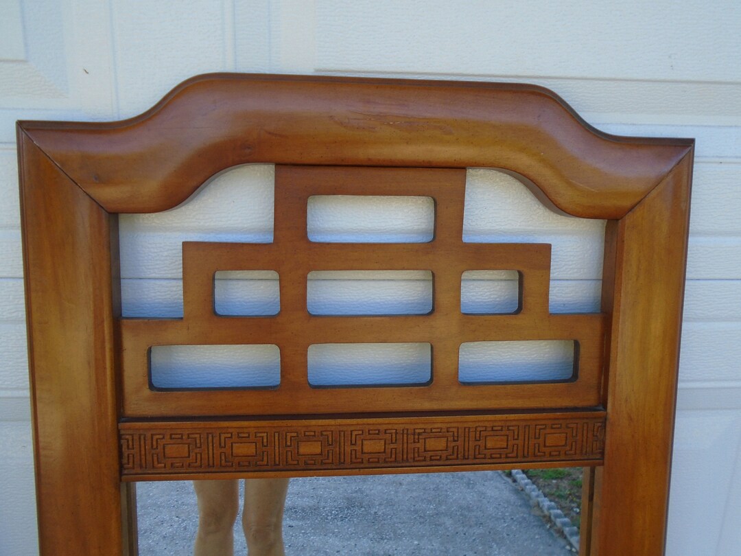 Pair Asian Mirrors Pagoda Mandarin Mirror Henry Link Shangri La ...