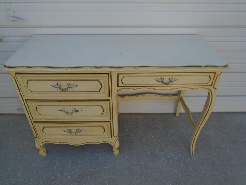 Henry Link Writing Desk Vanity French Provincial Country Hollywood ...