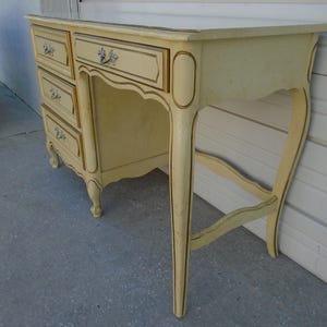 Henry Link Writing Desk Vanity French Provincial Country Hollywood ...