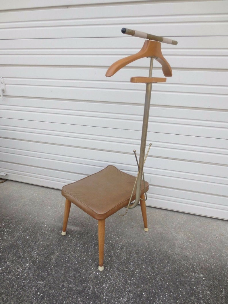 Vtg Suit Stand Valet Men's Butler Coat Hanger Jacket Rack | Etsy