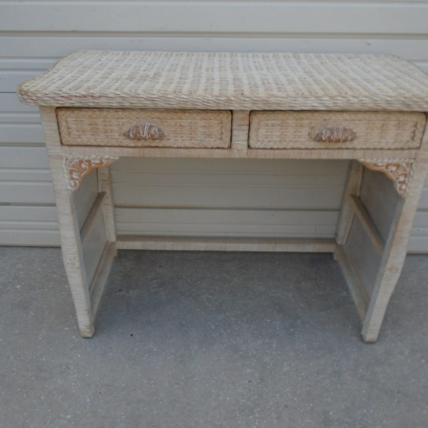 Wicker Vanity - Etsy