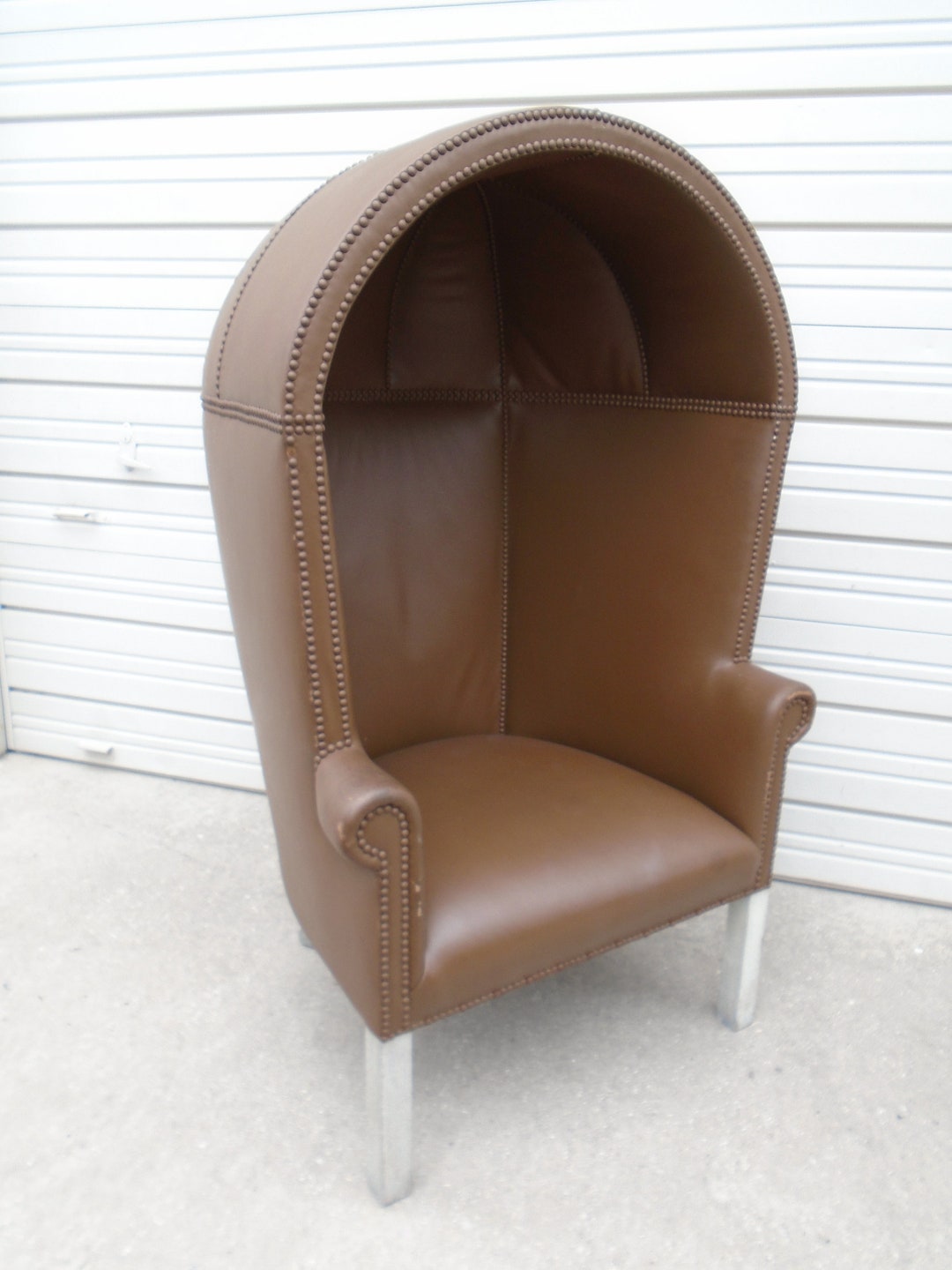 Porter Canopy Chair Egg Dome Art Deco Balloon Hooded Egg Hollywood ...