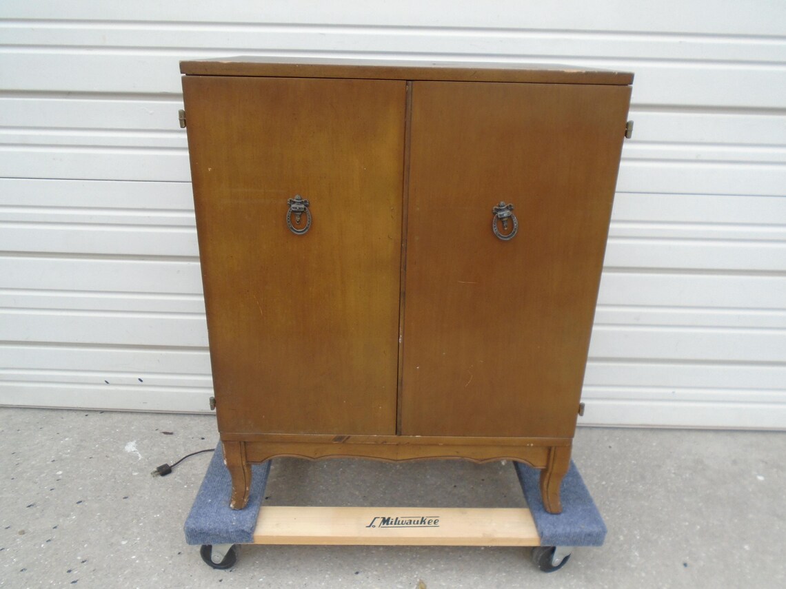 Vintage TELEFUNKEN Grand German Stereo Record Player Stereophonic ...
