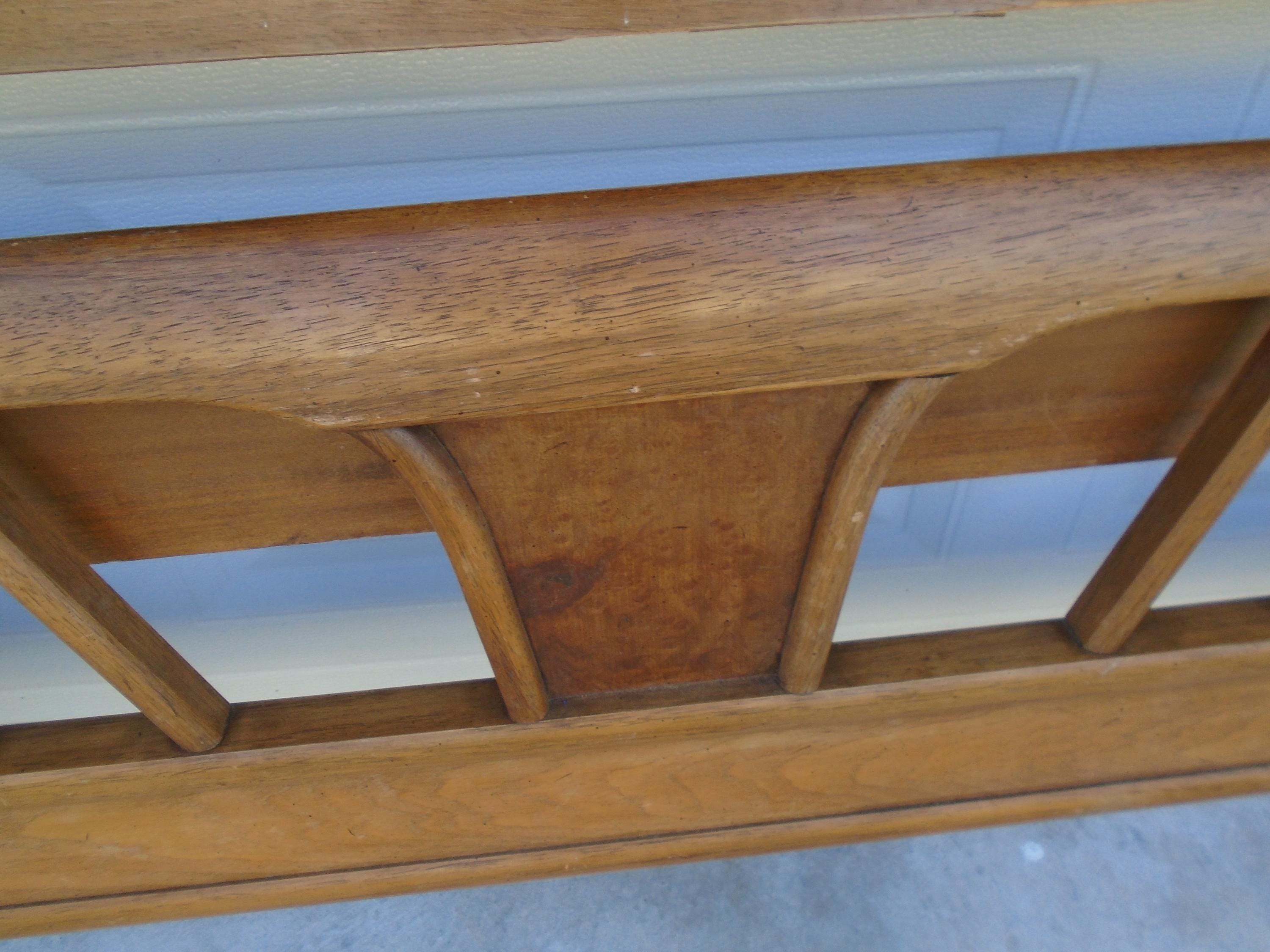 Rare Full Size Bed Danish Tomlinson STY Scan Design Scandinavian Mid ...