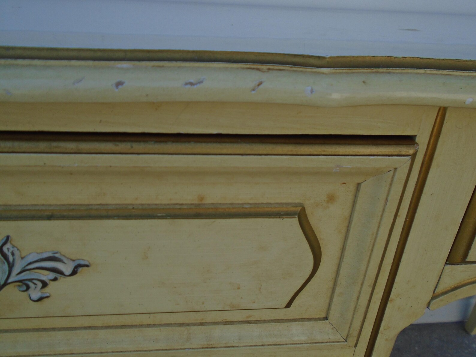 Henry Link Writing Desk Vanity French Provincial Country Hollywood ...