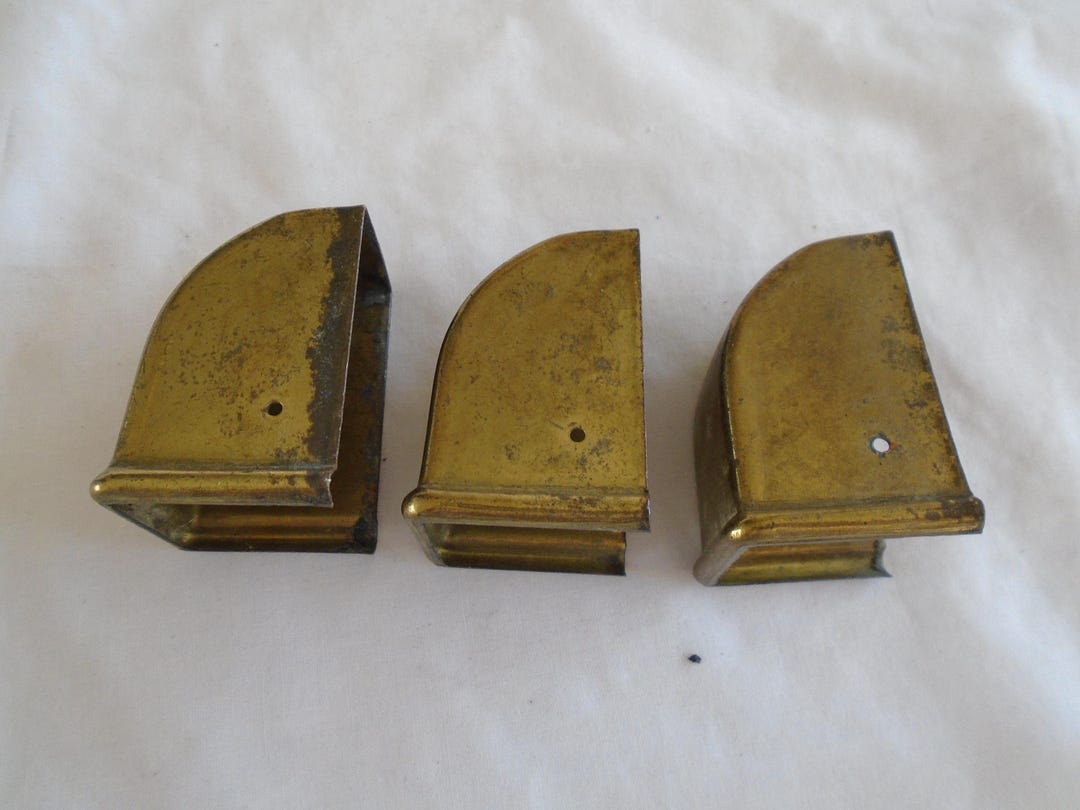 3 Vintage Cast Furniture Toe Cap Table Replacement Foot Feet Leg ...
