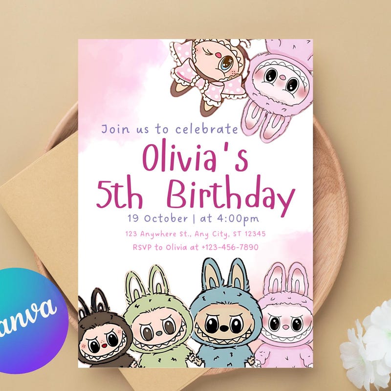 Labubu Template - Etsy