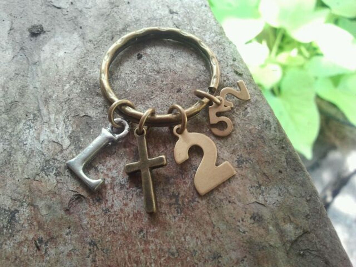 Scripture Keyring-luke 2:52 Stature, Wisdom, Favor With God and Man. - Etsy
