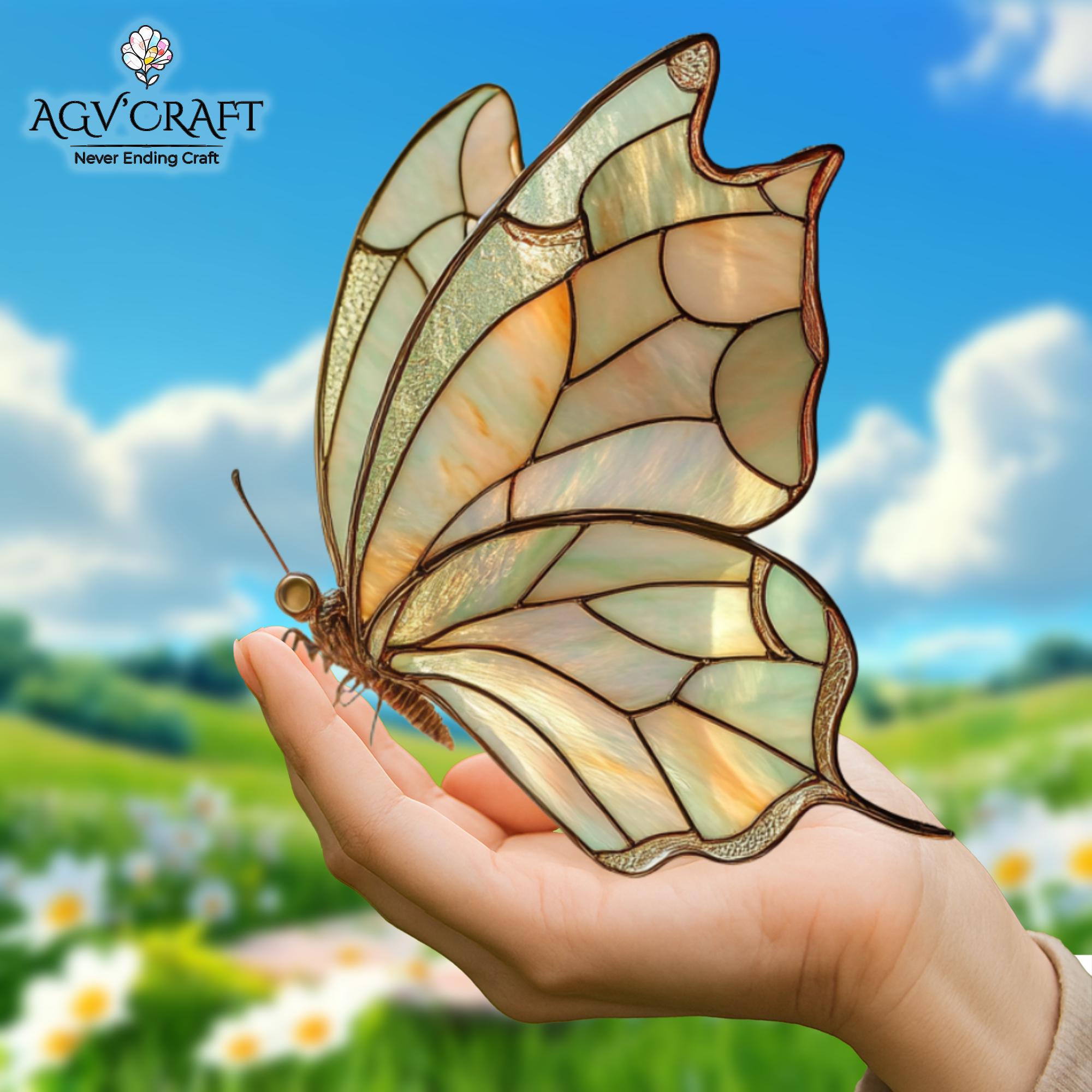 Luna Moth Butterfly Stained Glass Pattern, Luna Moth Stained Glass ...