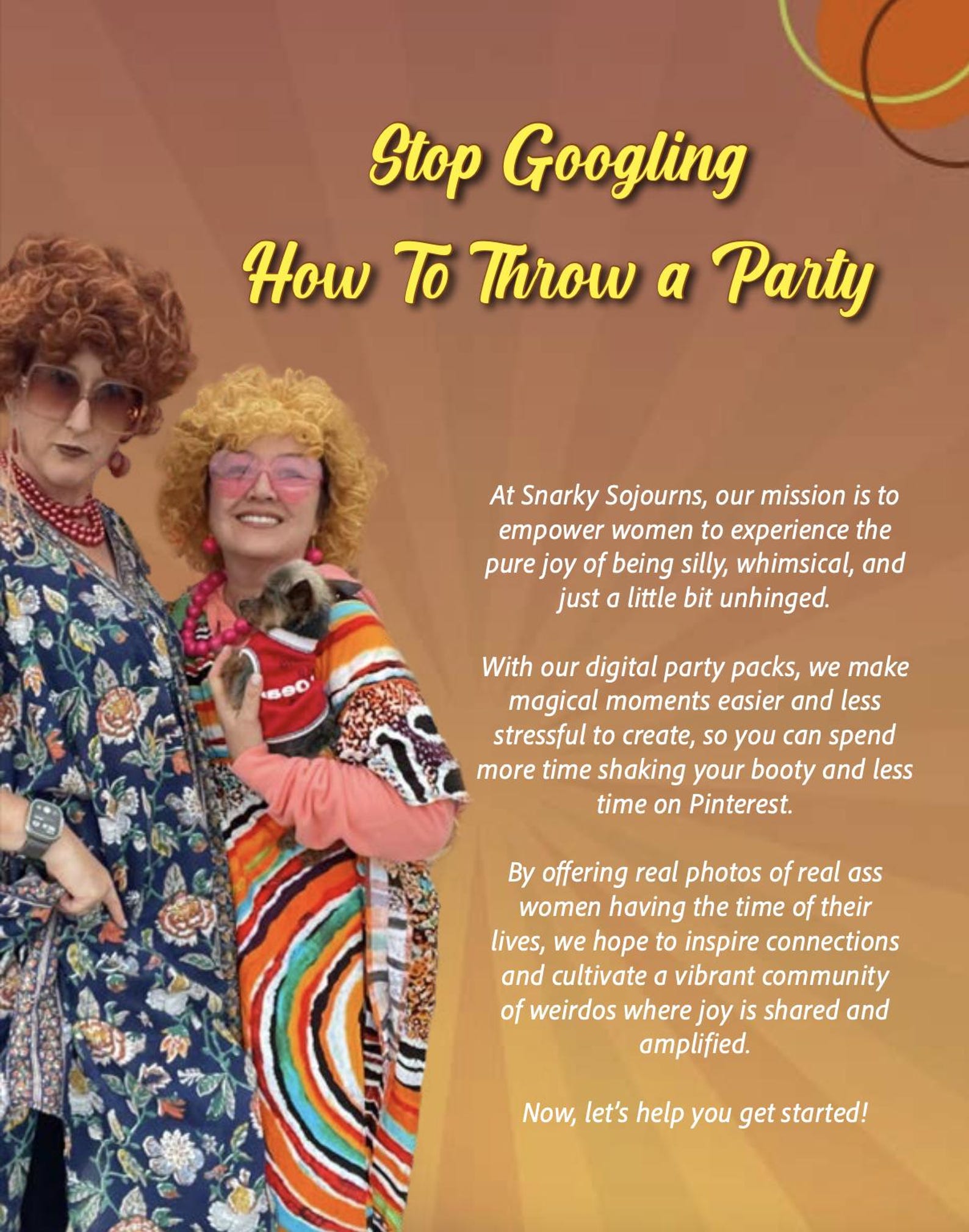 Mrs. Roper Party Inspiration Guide: 70s Theme (PDF Download) - Etsy