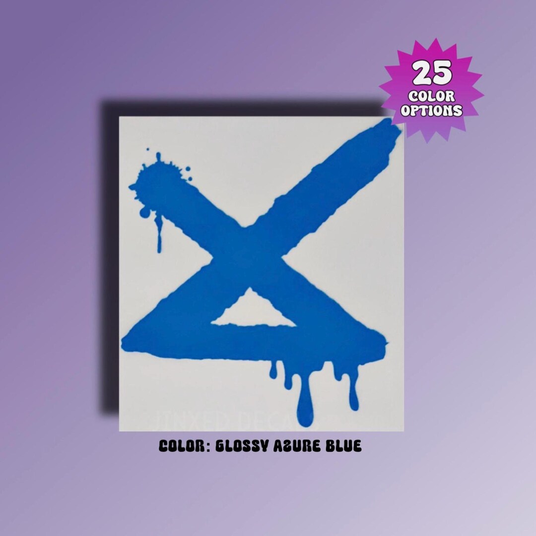 Jinx Inspired Graffiti Vinyl Decal, Arcane League of Legends Car Bumper ...