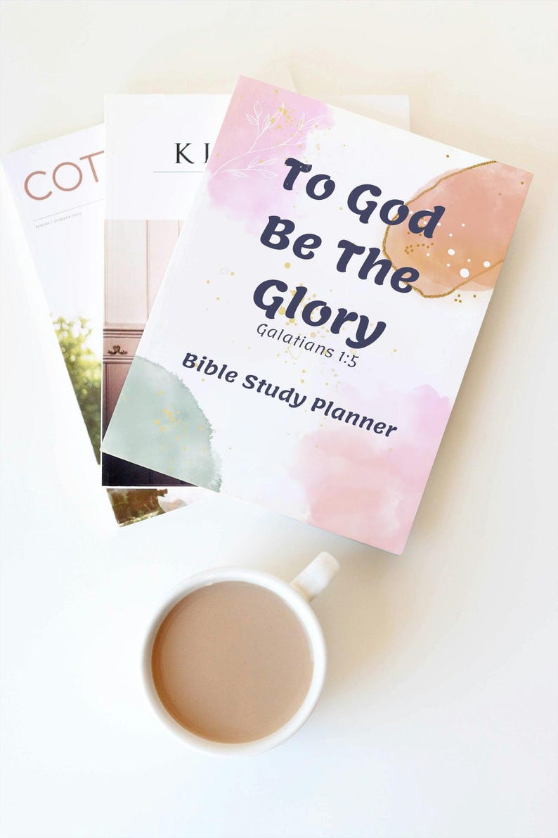 Printable Bible Study Planner | Scripture Study Organizer | Faith ...