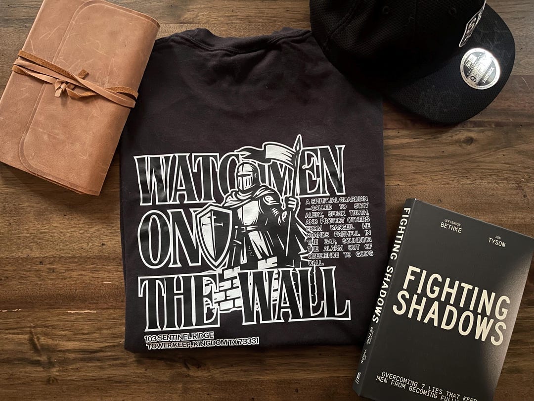 Watchmen on the Wall Christian T-shirt: Men's Spiritual Warfare Tee - Etsy