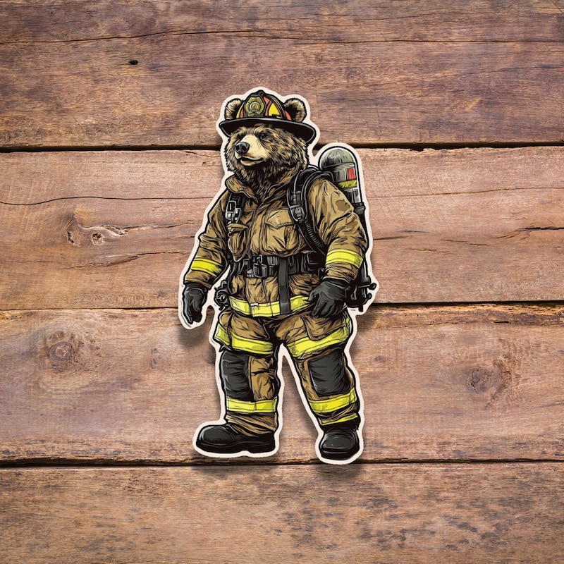 Firefighter Sticker Humor - Etsy