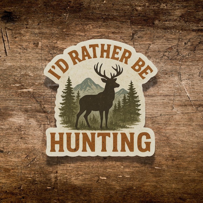 Hunting Sticker - Etsy