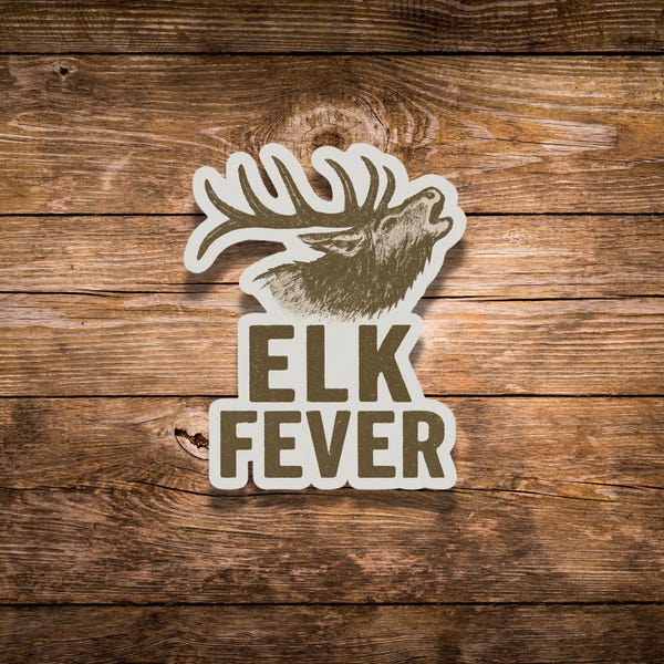 Elk Decal - Etsy