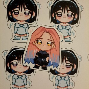 Alien Stage / ALNST Inspired Stickers (ft. Mizi, Sua) - Etsy