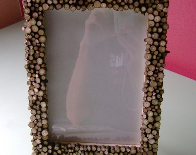 Rustic Stick Picture Frame - Etsy