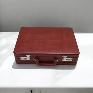Customized Leather Briefcase for Men, Leather Hard Briefcase ...