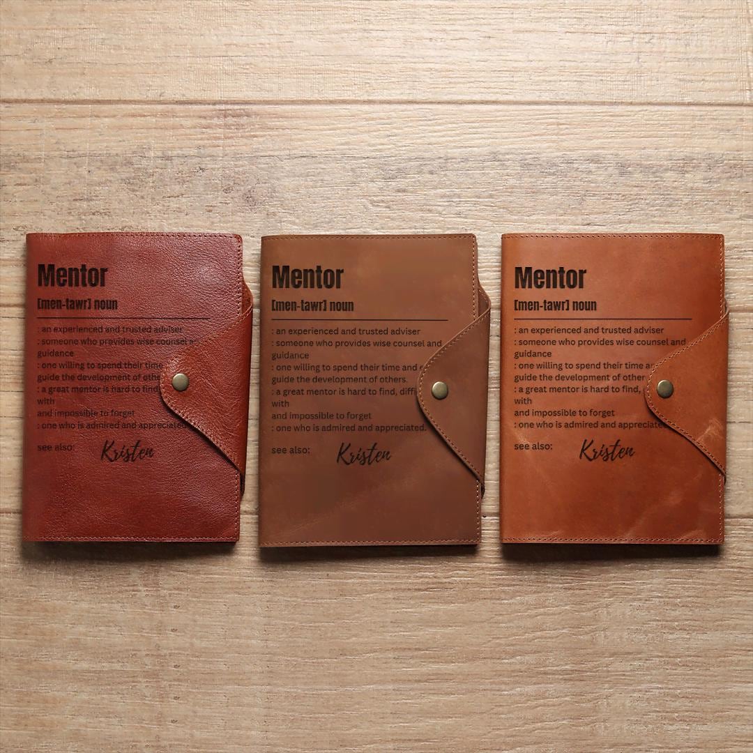 Personalized Mentor Journal, Mentor Appreciation Gift, Custom Mentor ...