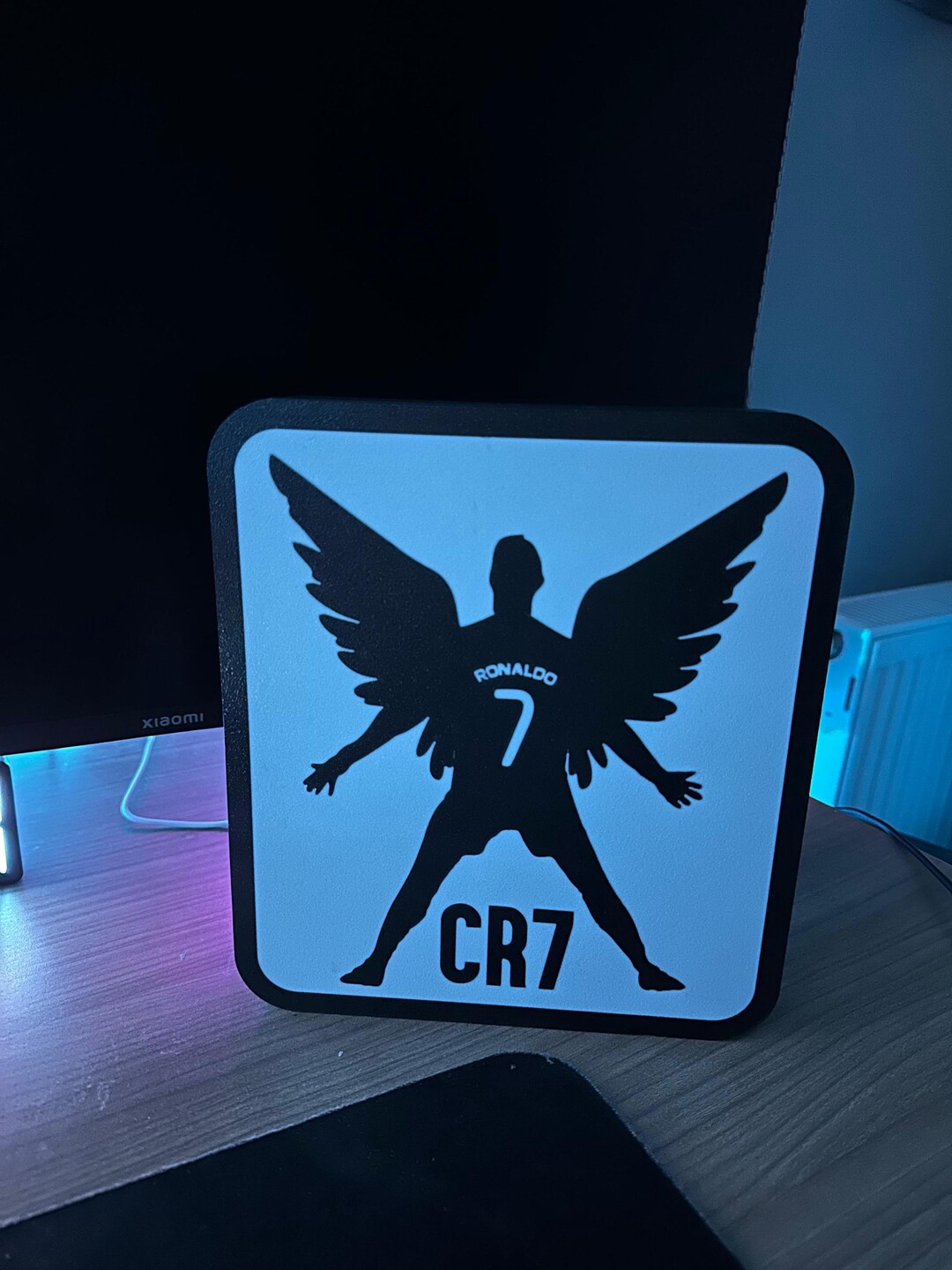 Cristiano Ronaldo CR7 Lightbox - Etsy