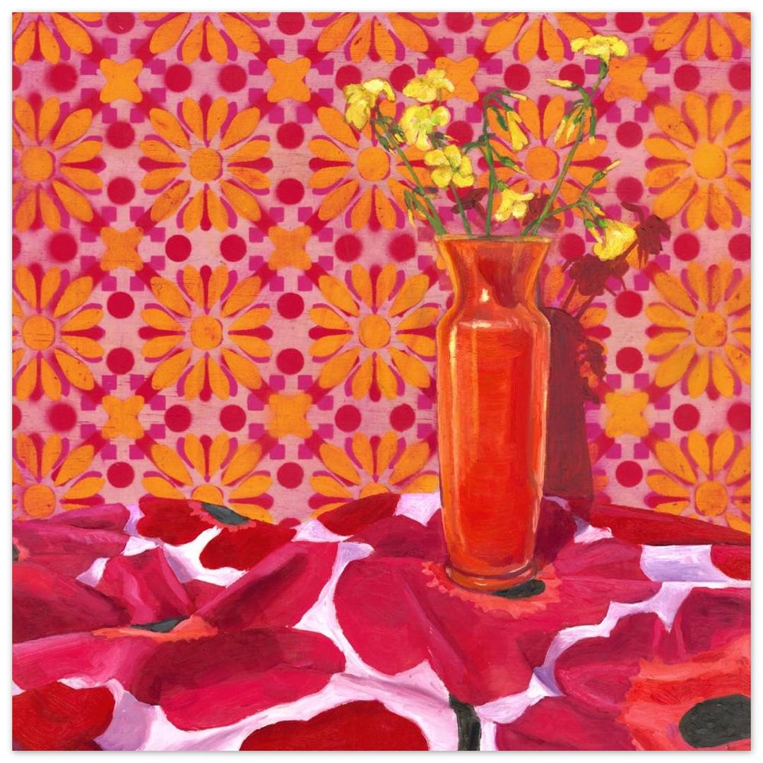 Clover on Marimekko Print: Semi-glossy Paper Poster - Etsy