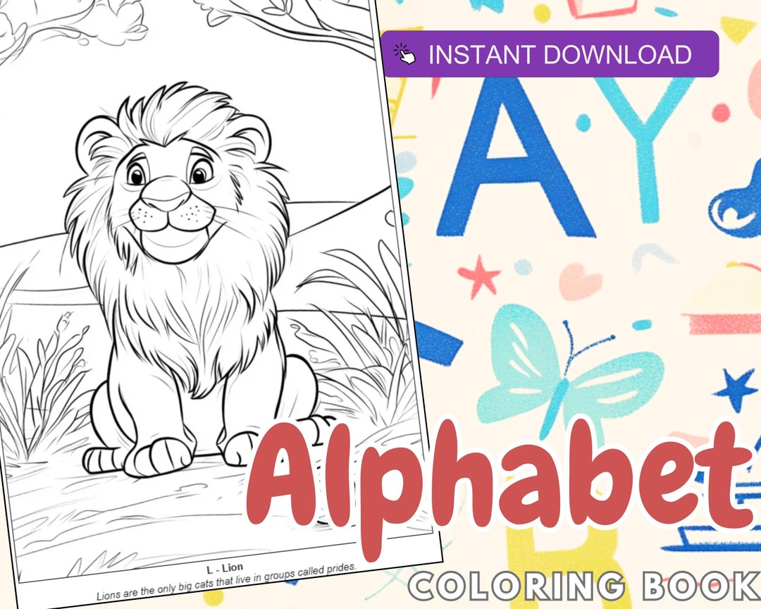 ABC Book Coloring Alphabet Worksheets Alphabet Coloring Pages Alphabet ...