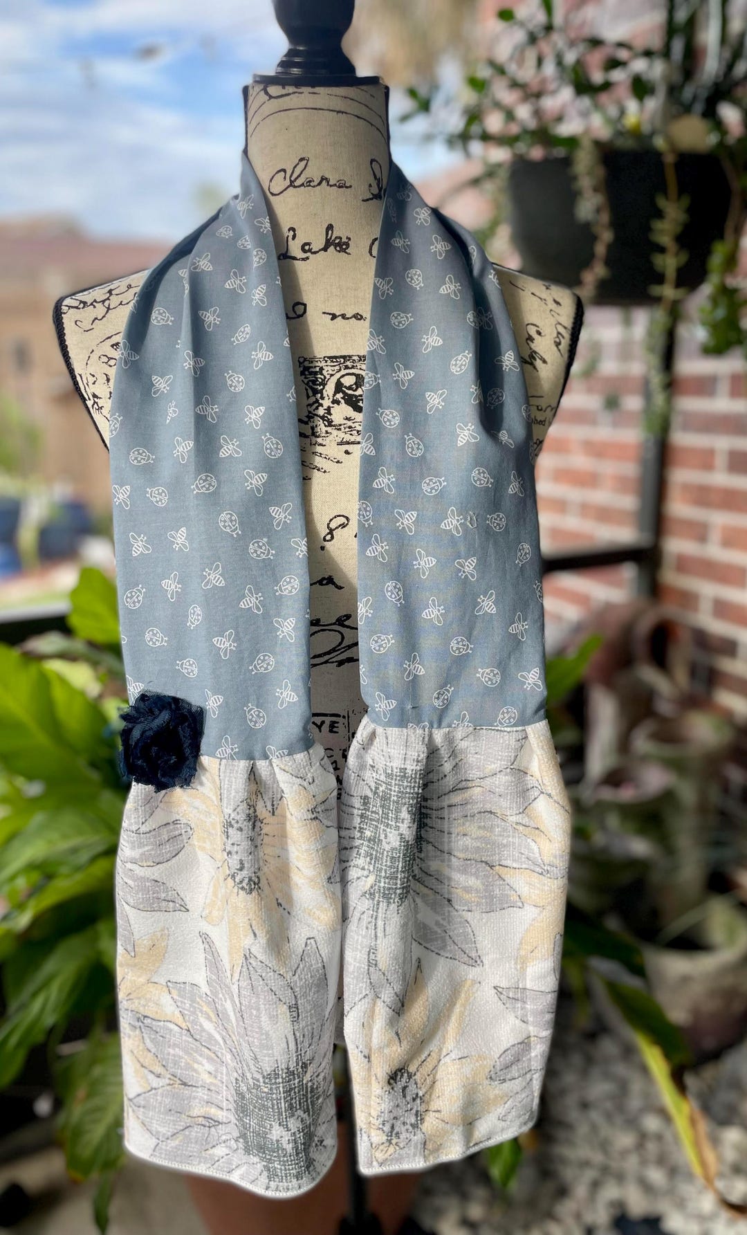 Kitchen Scarf, Tea Towel, Bridal Shower, Anniversary, Boa, Neck Scarf ...
