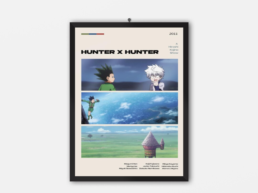 Hunter X Hunter Poster, Hunter X Hunter Wall Art, Hunter X Hunter Print ...