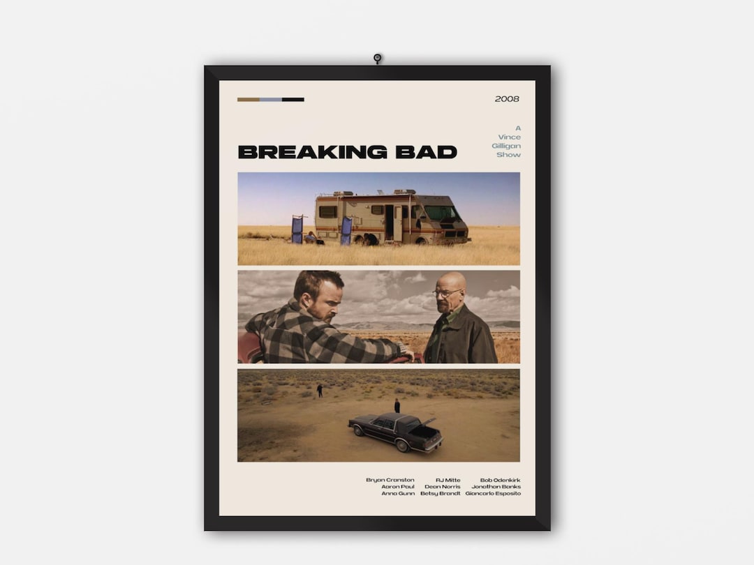 Breaking Bad Poster, Breaking Bad Wall Art, Breaking Bad Print ...
