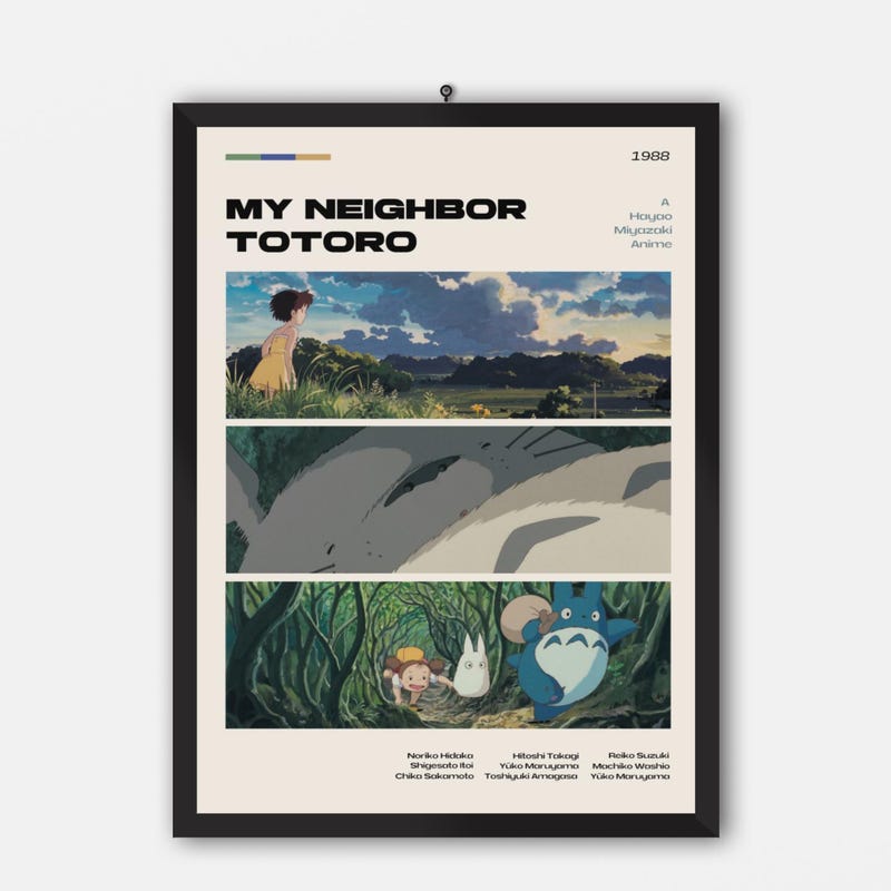 Totoro Poster - Etsy