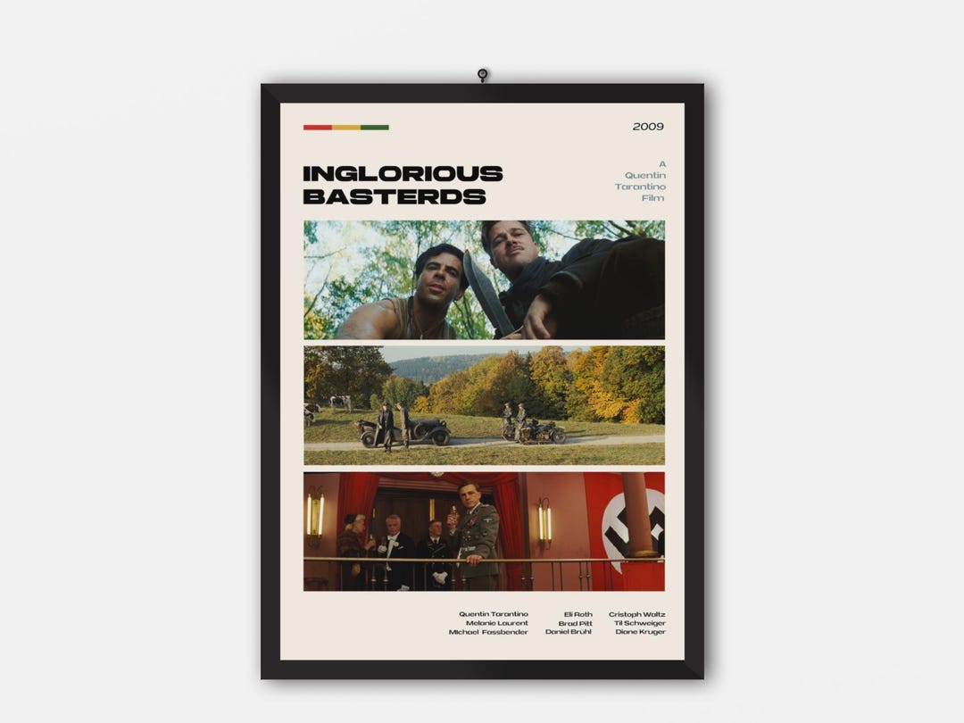 Inglorious Basterds Poster, Inglorious Basterds Wall Art, Inglorious ...