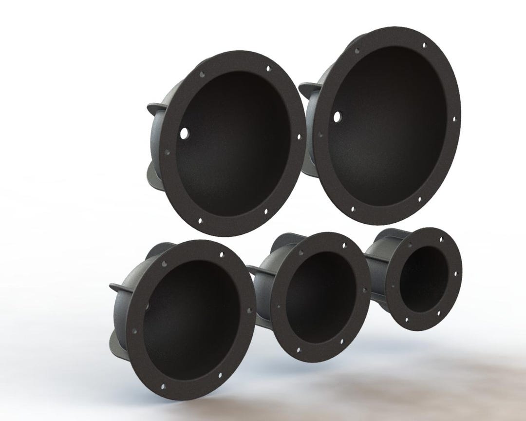 Tweeter and Mid Isolation Cup - Project Plans - 3D Printed (digital ...