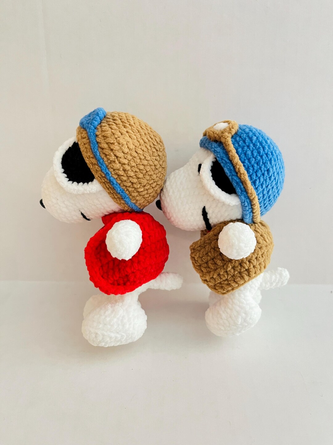 Finished Product +crochet Snoopy +key Chain+ Amigurumi Animal+unique ...