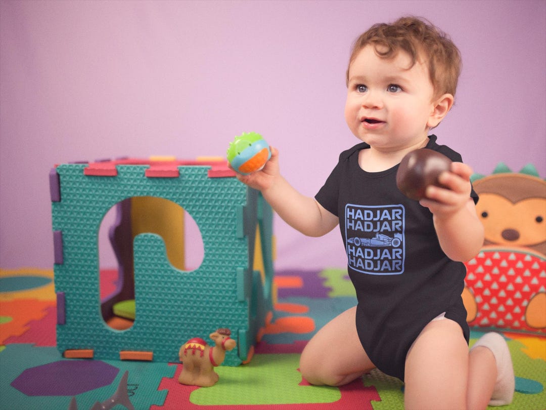 Hadjar-inspired Racing Bulls F1 Baby Bodysuit: Soft Cotton Motorsport ...