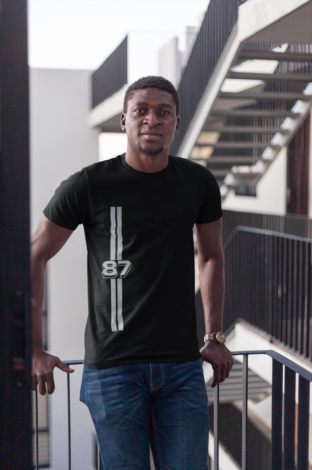 Bearman Inspired Motorsport Fan Tee: Driver #87 Cotton Shirt - Etsy