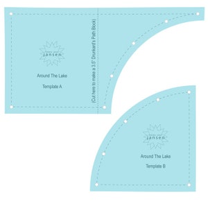 Around the Lake Pattern or Pattern and Templates - Etsy