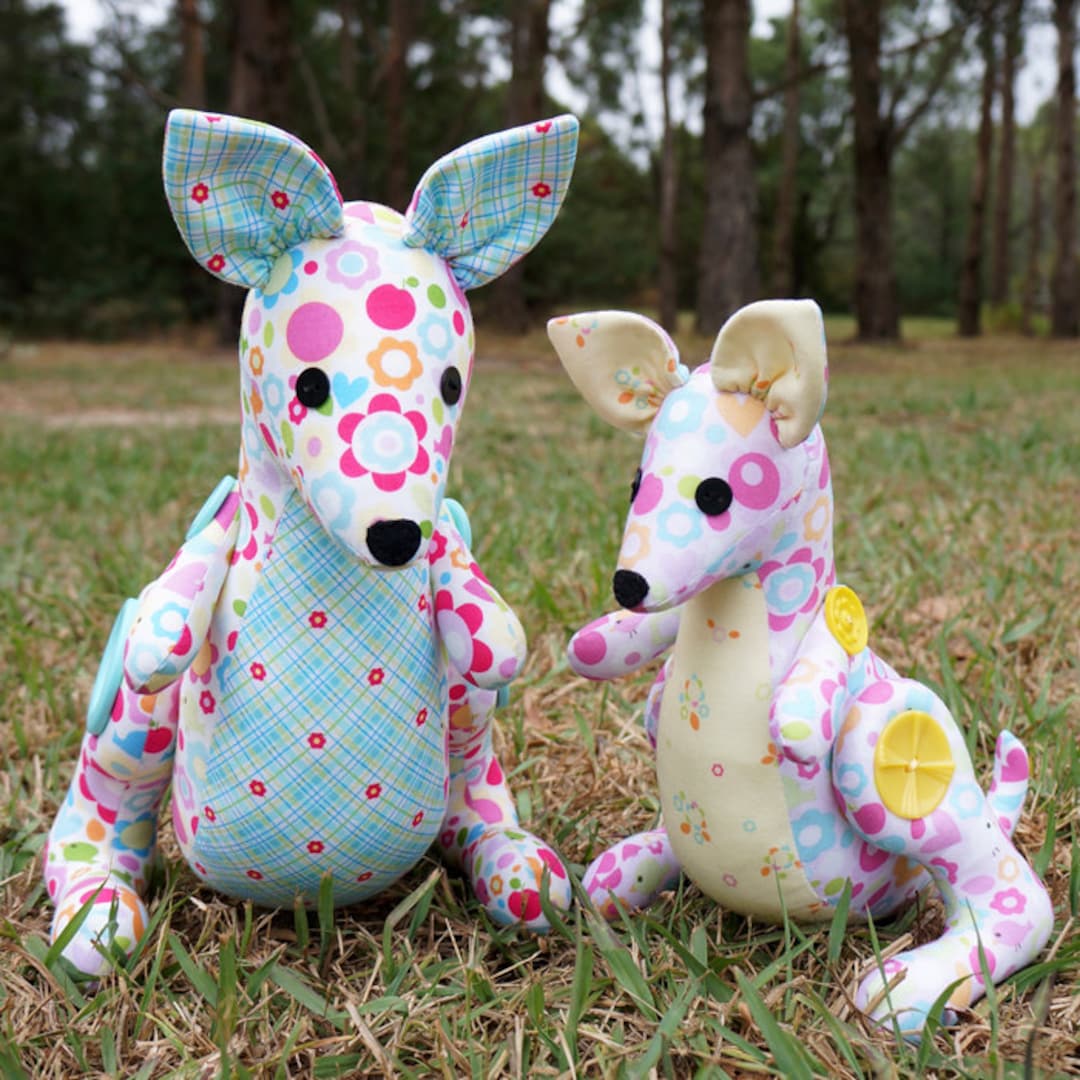 Hop and Skip Kangaroos Pattern - Etsy Australia
