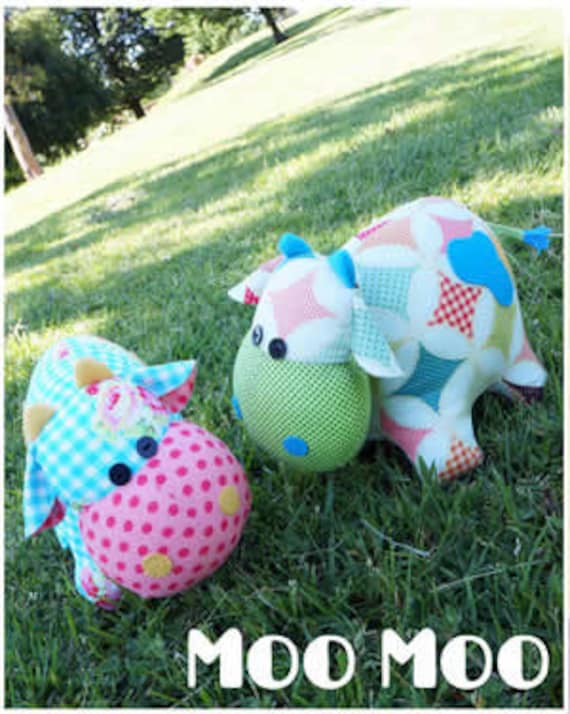 MOO MOO Pattern - Etsy