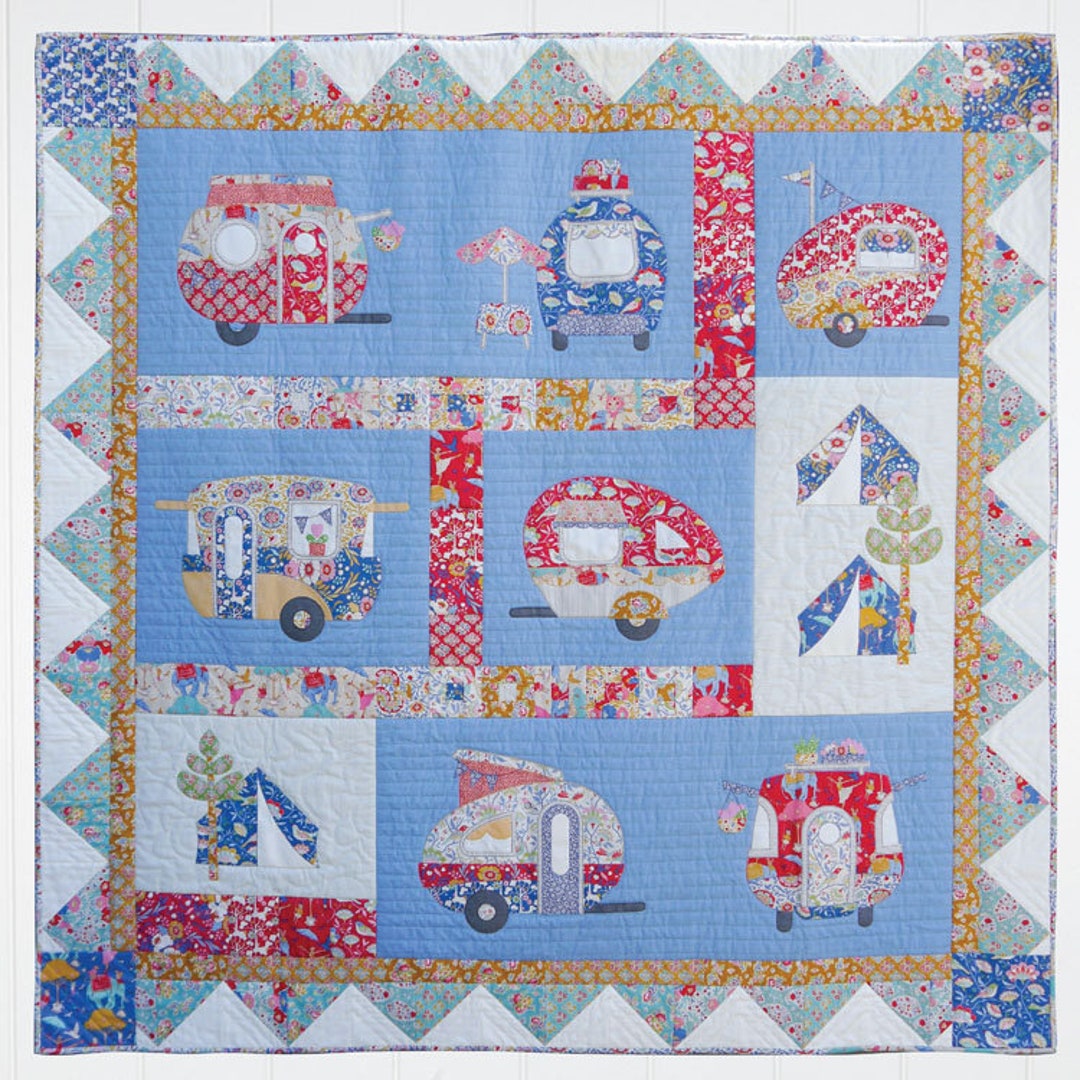 Vantastic 24 Applique Quilt Pattern - Etsy