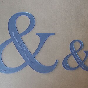 Ampersand Quilt Pattern & Perspex Template Pack - Etsy Canada