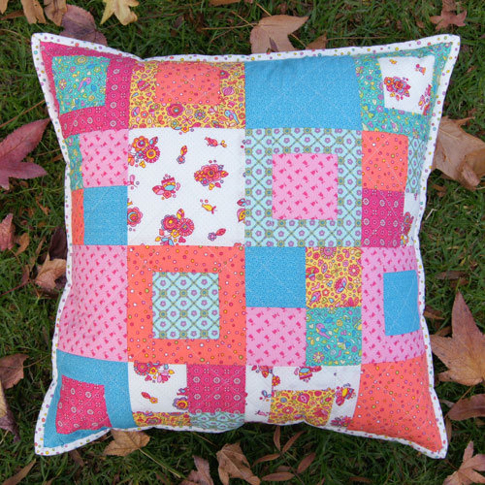 Blooms Cushion Pattern - Etsy